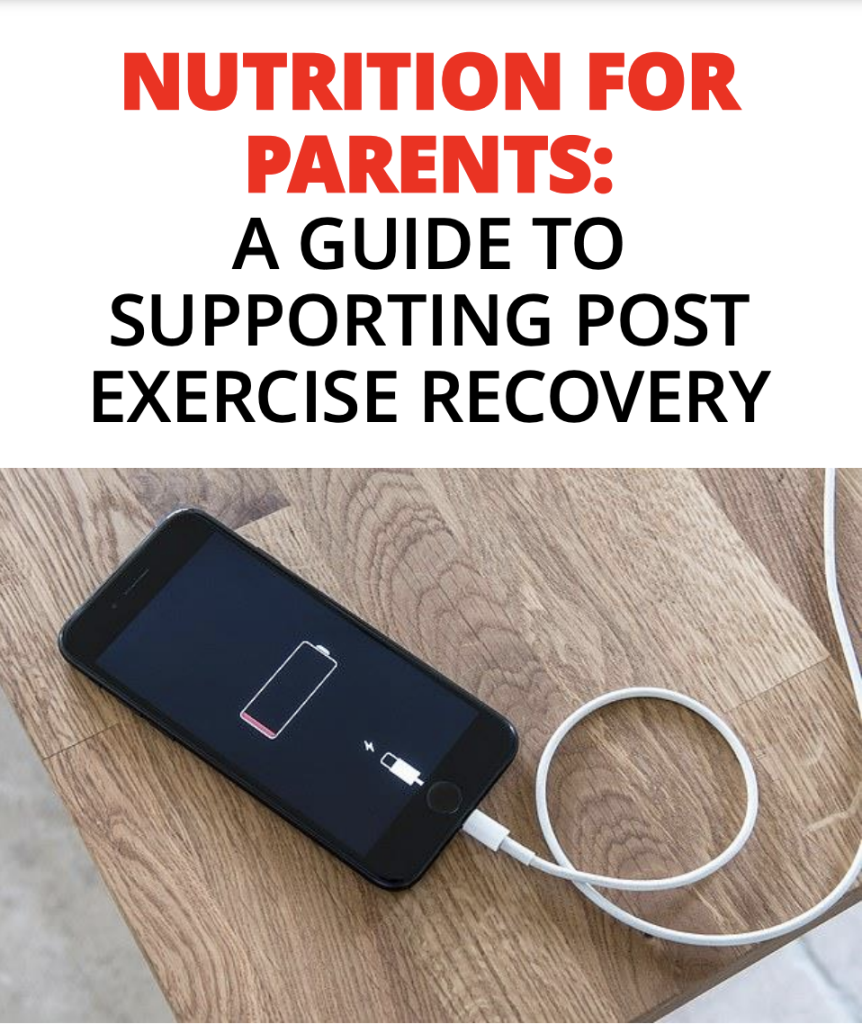 A guide to supporting Post-Exercise recovery – Working with Parents in ...
